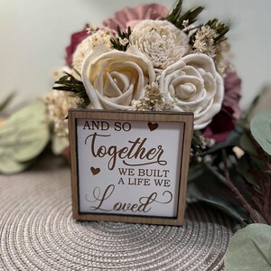 And so Together We Built a Life We Loved/love Sign/wall Art Digital ...