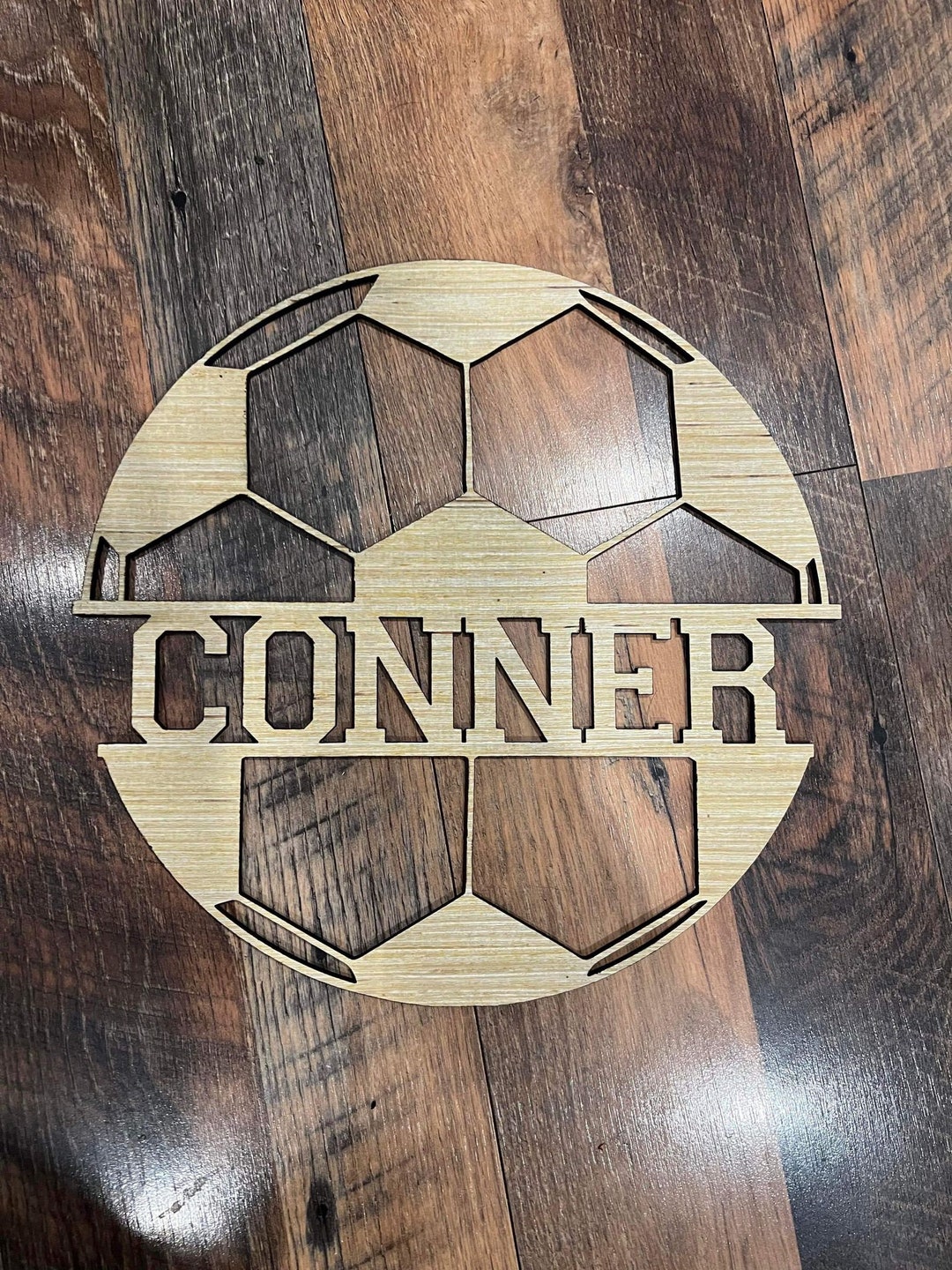 Soccer Ball | Personalize | Custom | Cut Out | 2 Layer | Digital File ...