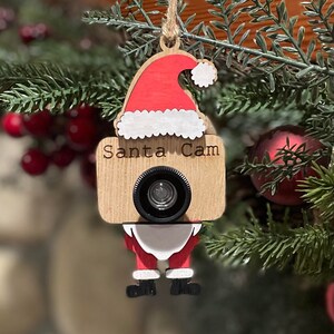 Santa Cam Ornament | Santa's List | Christmas | BUNDLE | Laser Ready ...