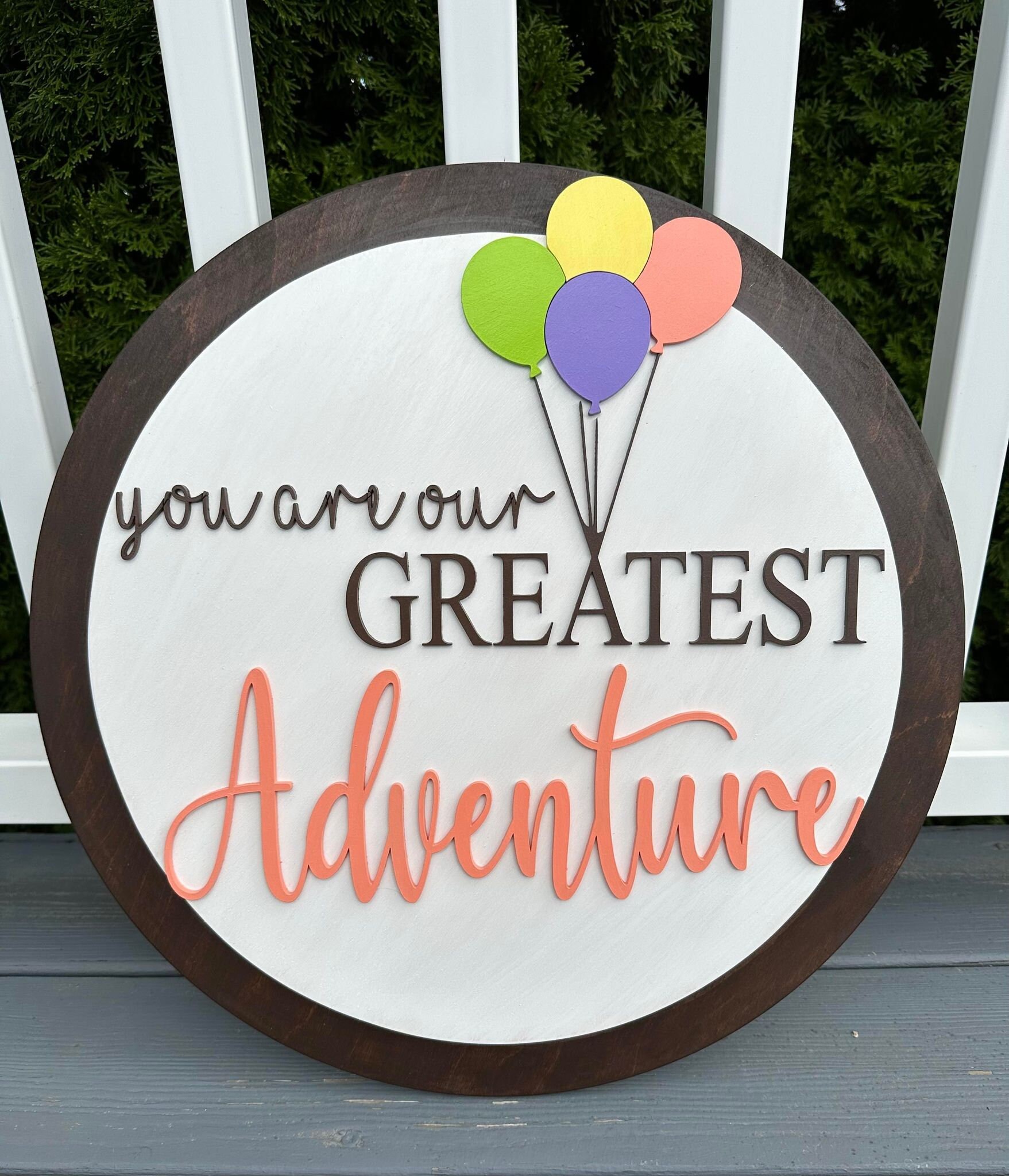 You Are Our Greatest Adventure Wall Art Round Digital - Etsy