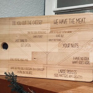 Funny Cheese Board | Charcuterie | Wanna Be Fancy | Score | Cut ...