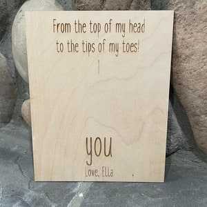 From the Top of My Head to the Tips of My Toes | I Love You | Fathers ...