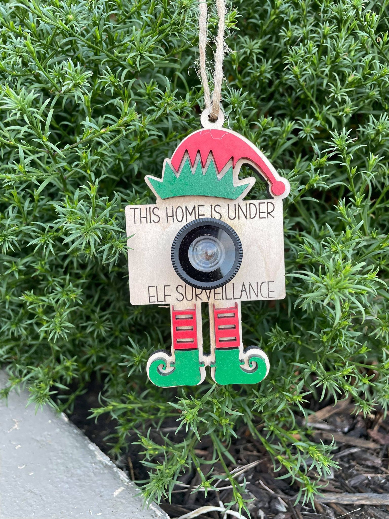 Elf Surveillance Santa is Always Watching Help Kids - Etsy