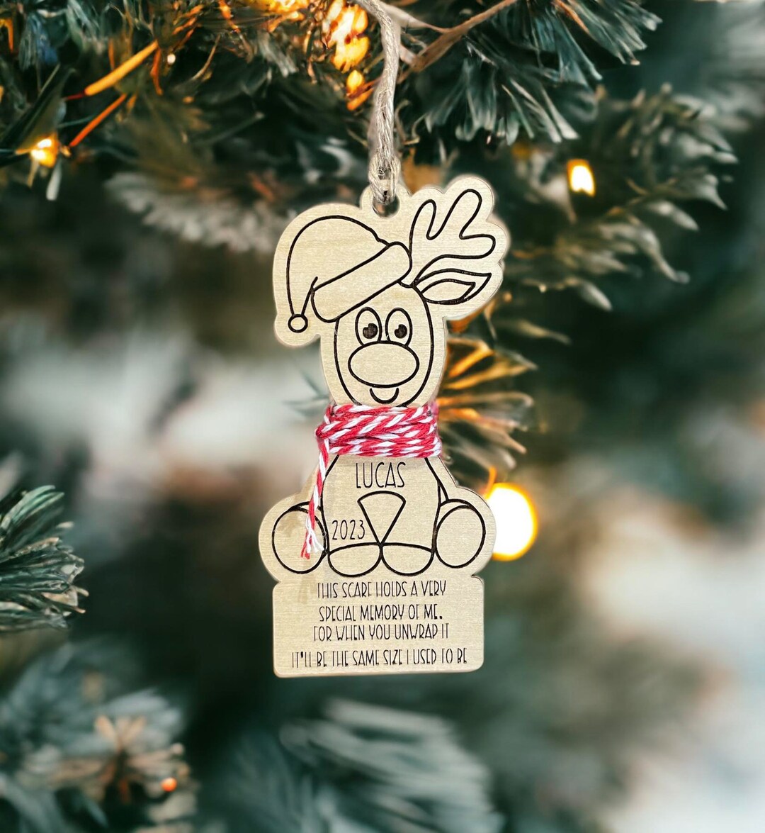 See How Much I've Grown Measure Memory Reindeer Digital File SVG - Etsy