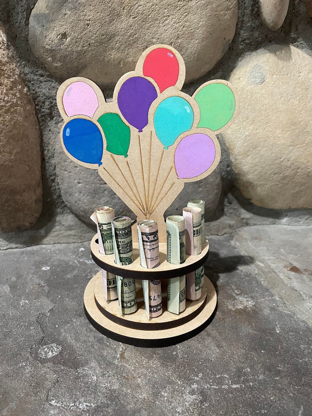 Balloons | Birthday | Money Holder | Unique Money Holder | Hard to Buy ...
