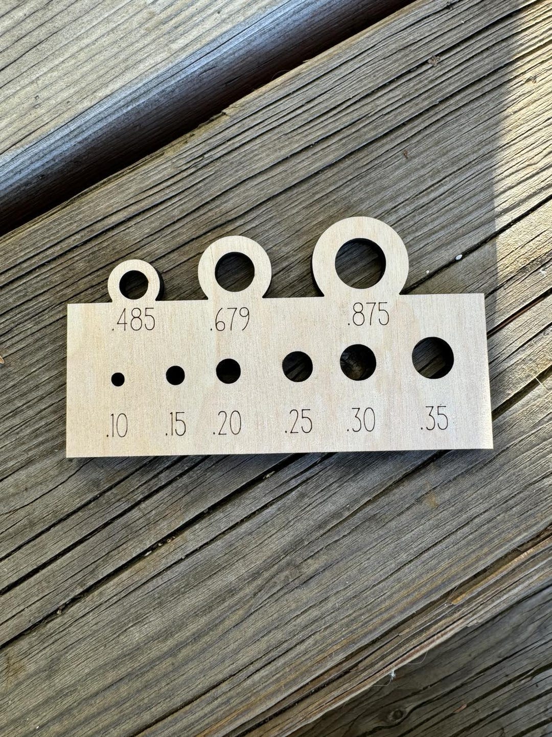 Hole Sizing Tool | Memory | Ornament | Christmas | Digital File | SVG ...