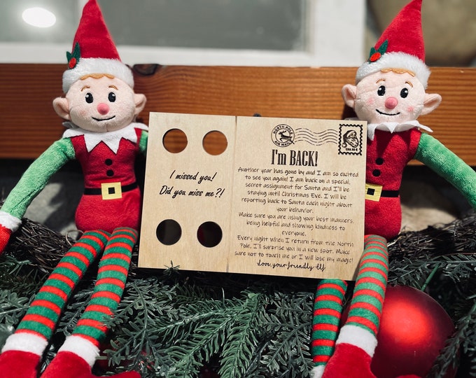 Printable Elf Mailbox | Christmas Elf | Elf Ideas | Elf Props | Elf ...