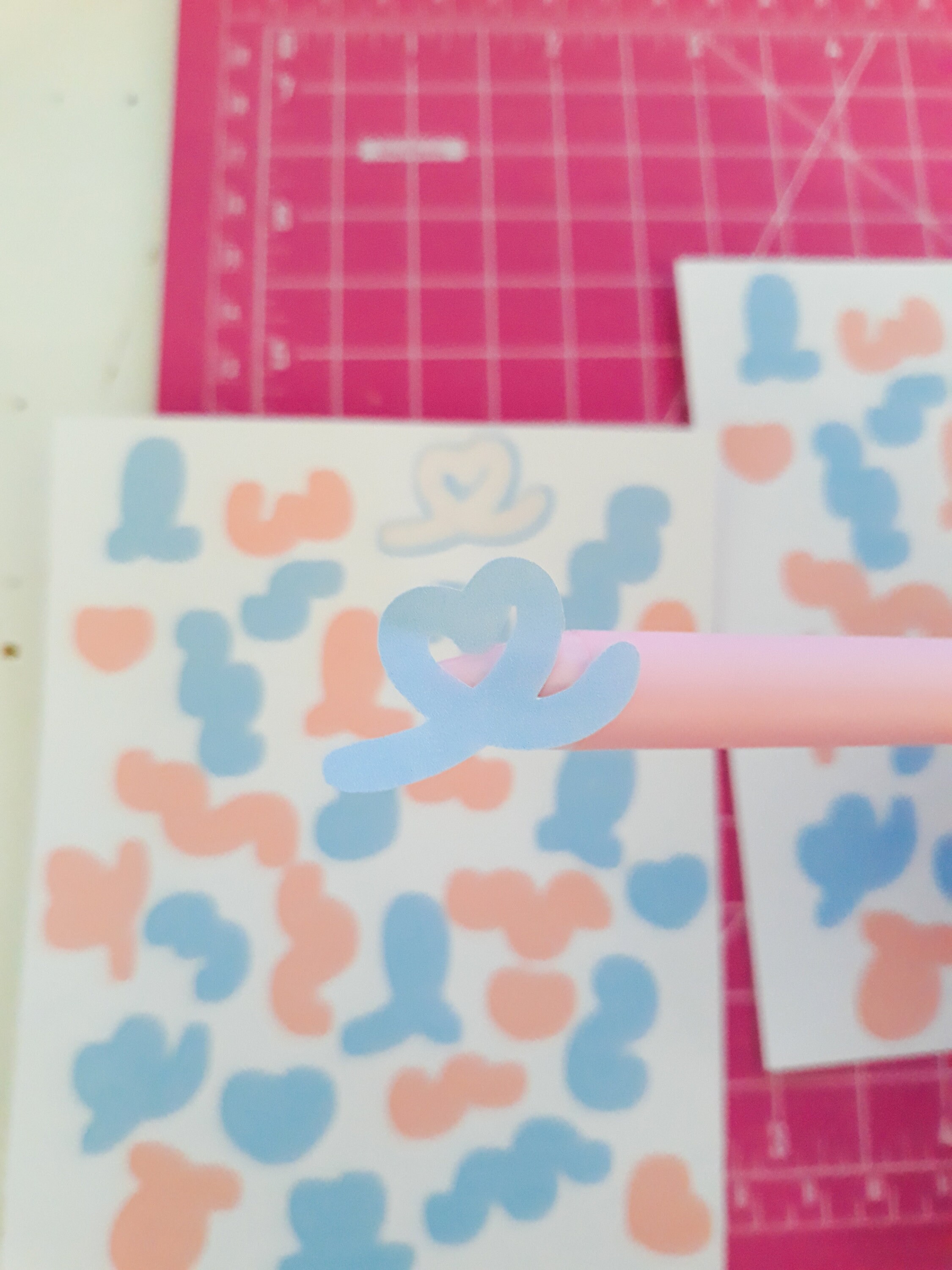 Cotton Candy Confetti Sticker Sheet Cute Confetti Stickers | Etsy