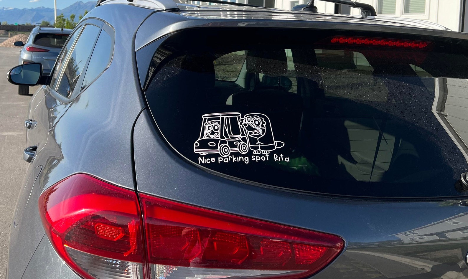 Blue Heeler Car Decal Bluey Vinyl Decal Bluey Decal Car - Etsy Canada