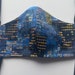 Cityscapes 100% Cotton Facemask, City Facemask, Building Facemask ...