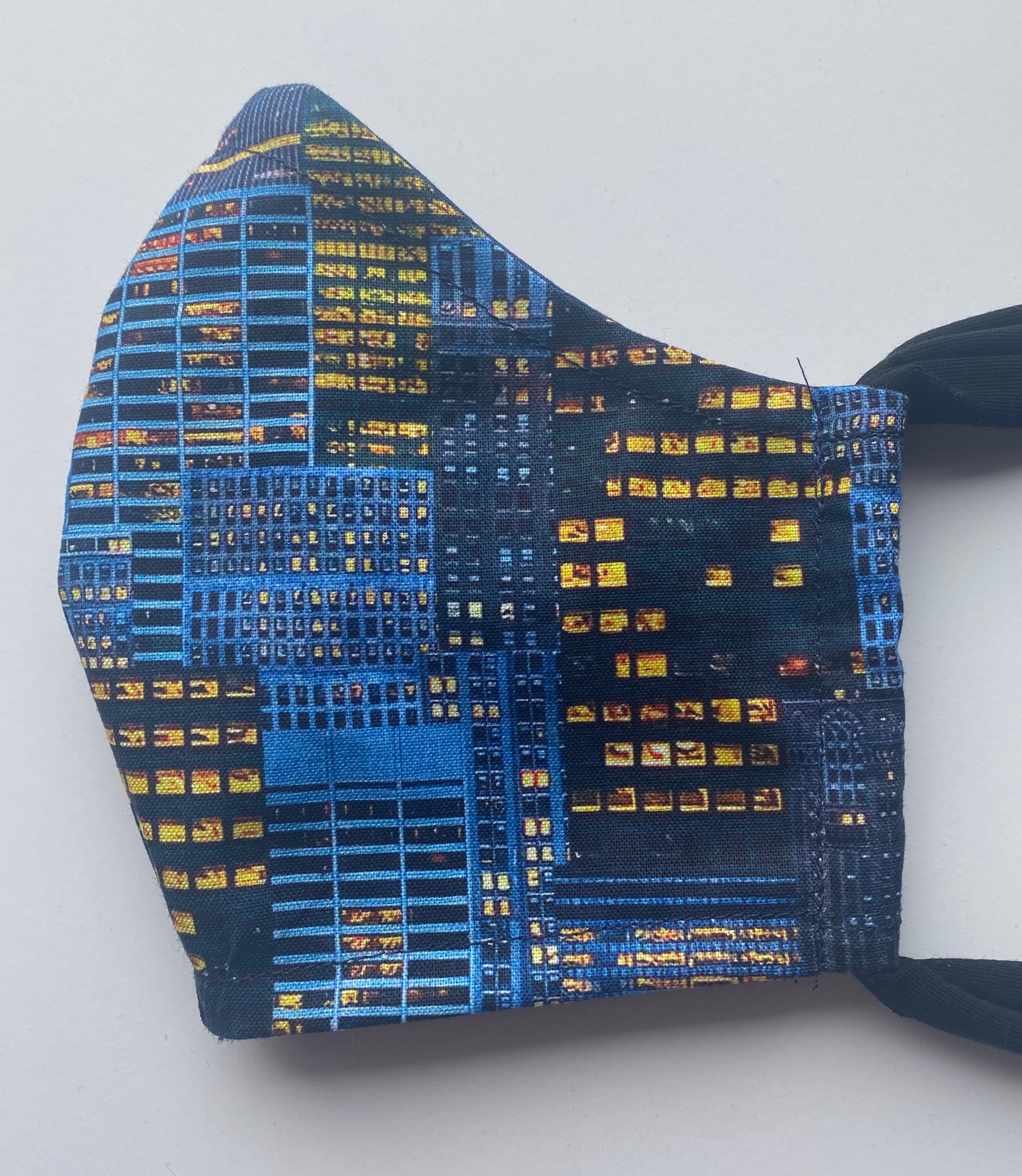 Cityscapes 100% Cotton Facemask, City Facemask, Building Facemask ...