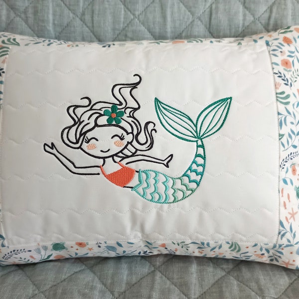Mermaid Pillow - Etsy