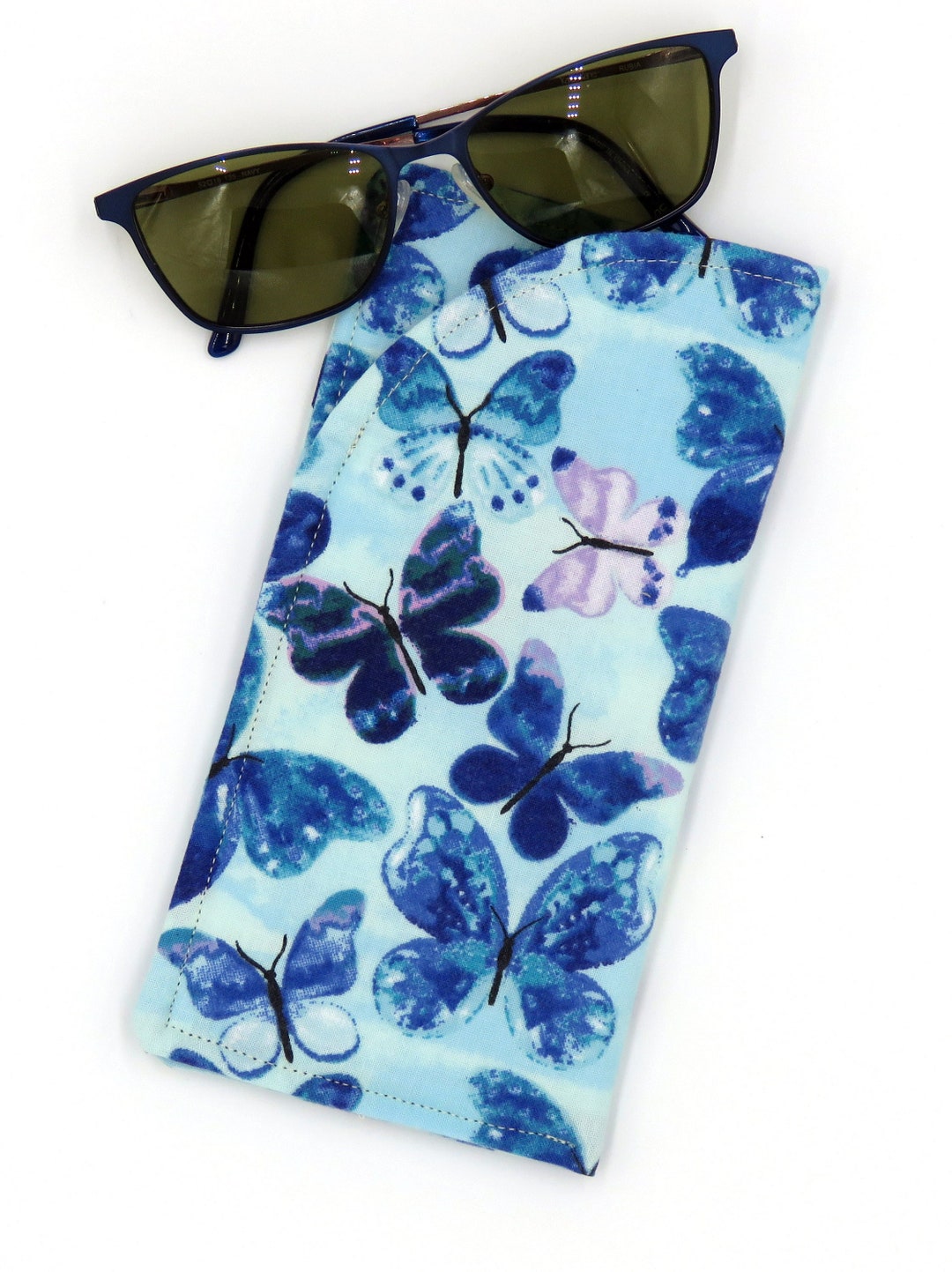 Soft Eyeglasses Case, Sunglasses Case, Reading Glasses Pouch, Padded ...