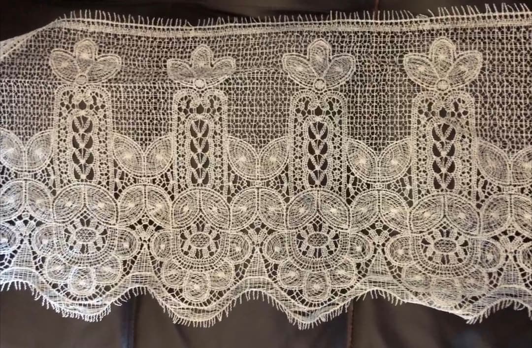 Victorian Style Cotton Lace: Rare Deal Market Natural Color.1/4 Yard ...