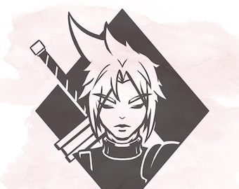 Final Fantasy VII Tifa SVG Final Fantasy Clipart Svg Final - Etsy Israel