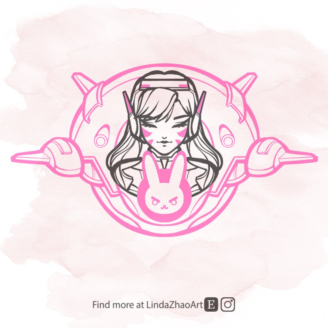 Pink Mech Layered SVG - Etsy