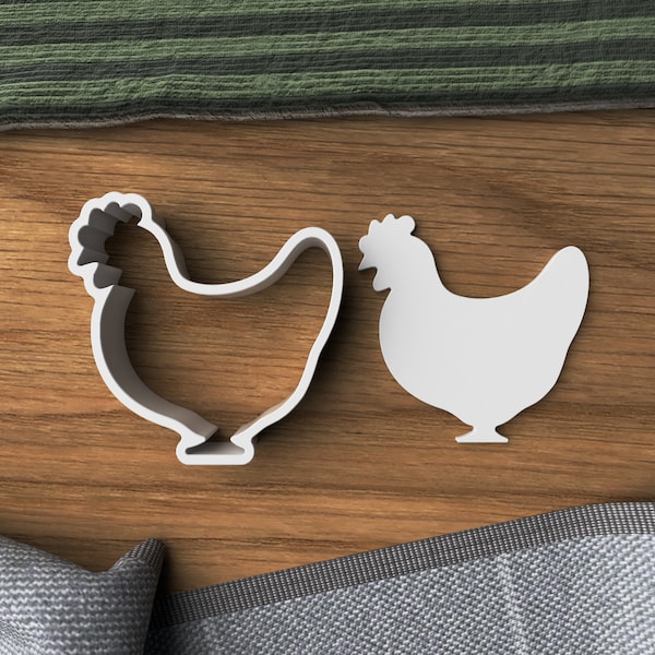 Chicken Cookie Cutter - Etsy