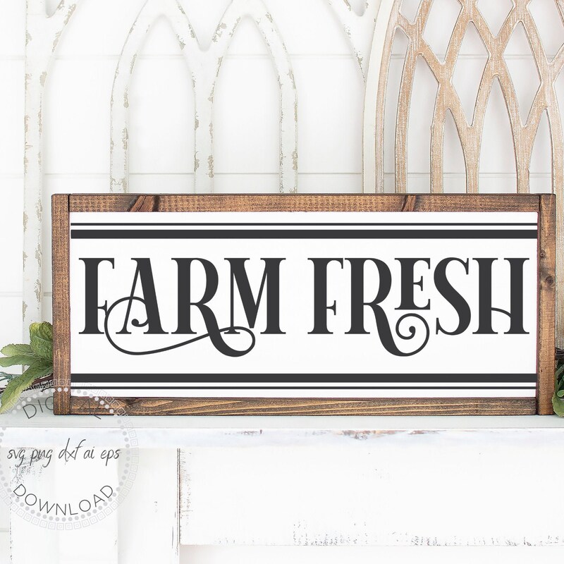 Farm Fresh Svg - Etsy