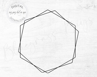 Geometric Frame | Etsy