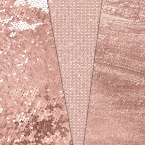 Rose Gold Digital Paper, Metallic Texture, Glitter Texture Paper ...