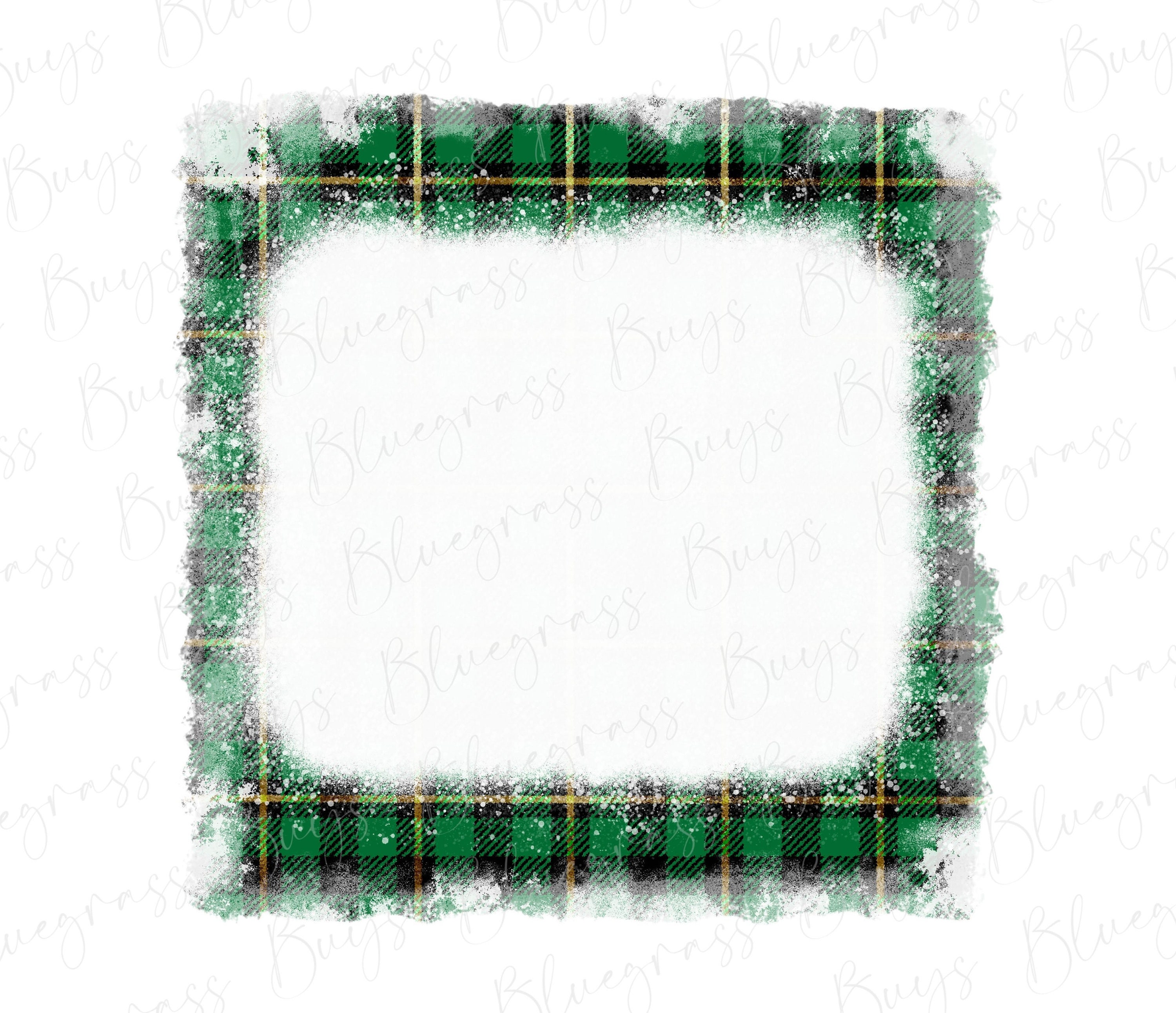 Christmas Plaid Border