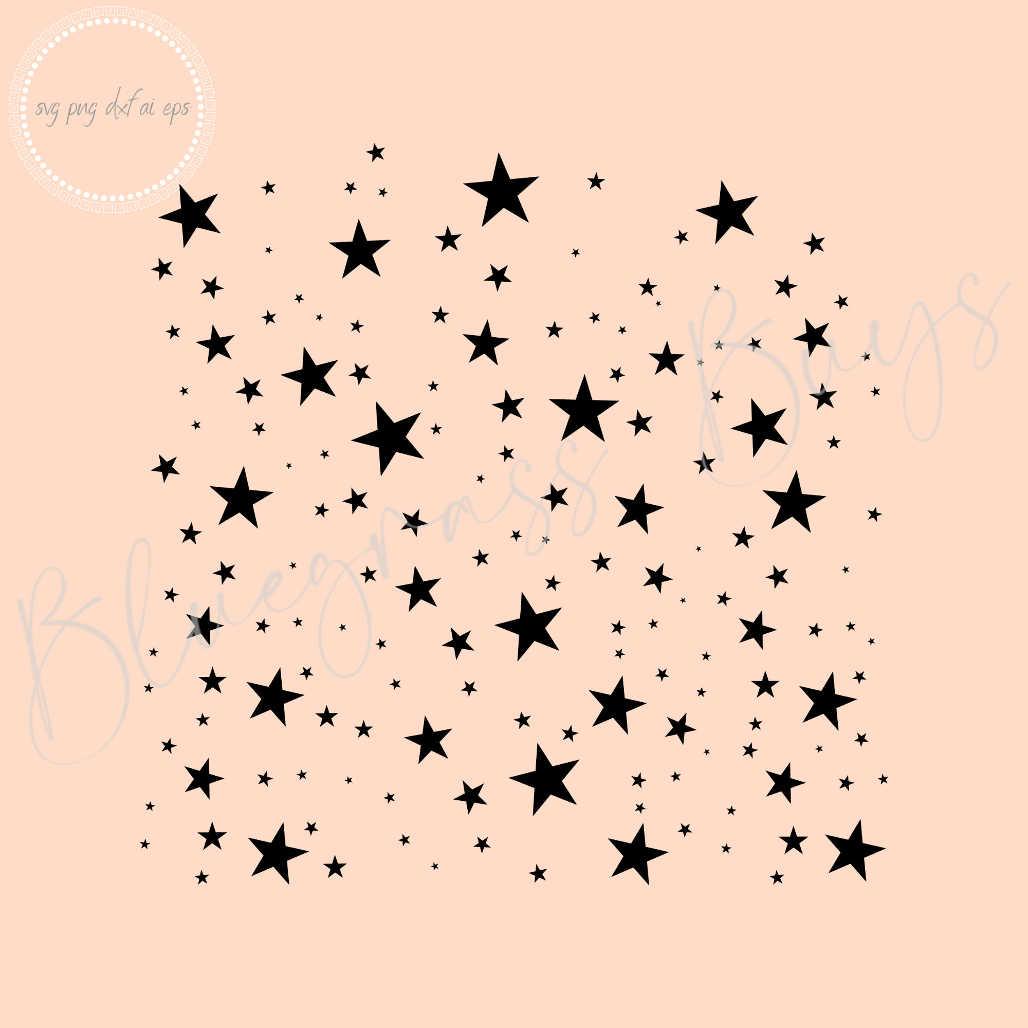 Estrelas SVG, Sparkle Star Clipart Png, arquivo de corte de estrelas ...