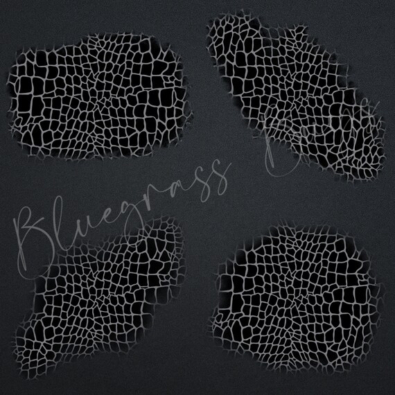 Alligator Patch PNG Alligator Skin Patch Sublimation | Etsy