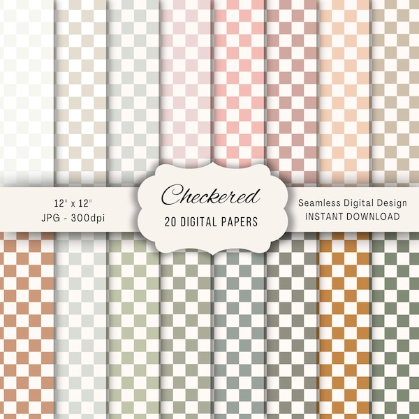 Buffalo Check Stencil - Etsy