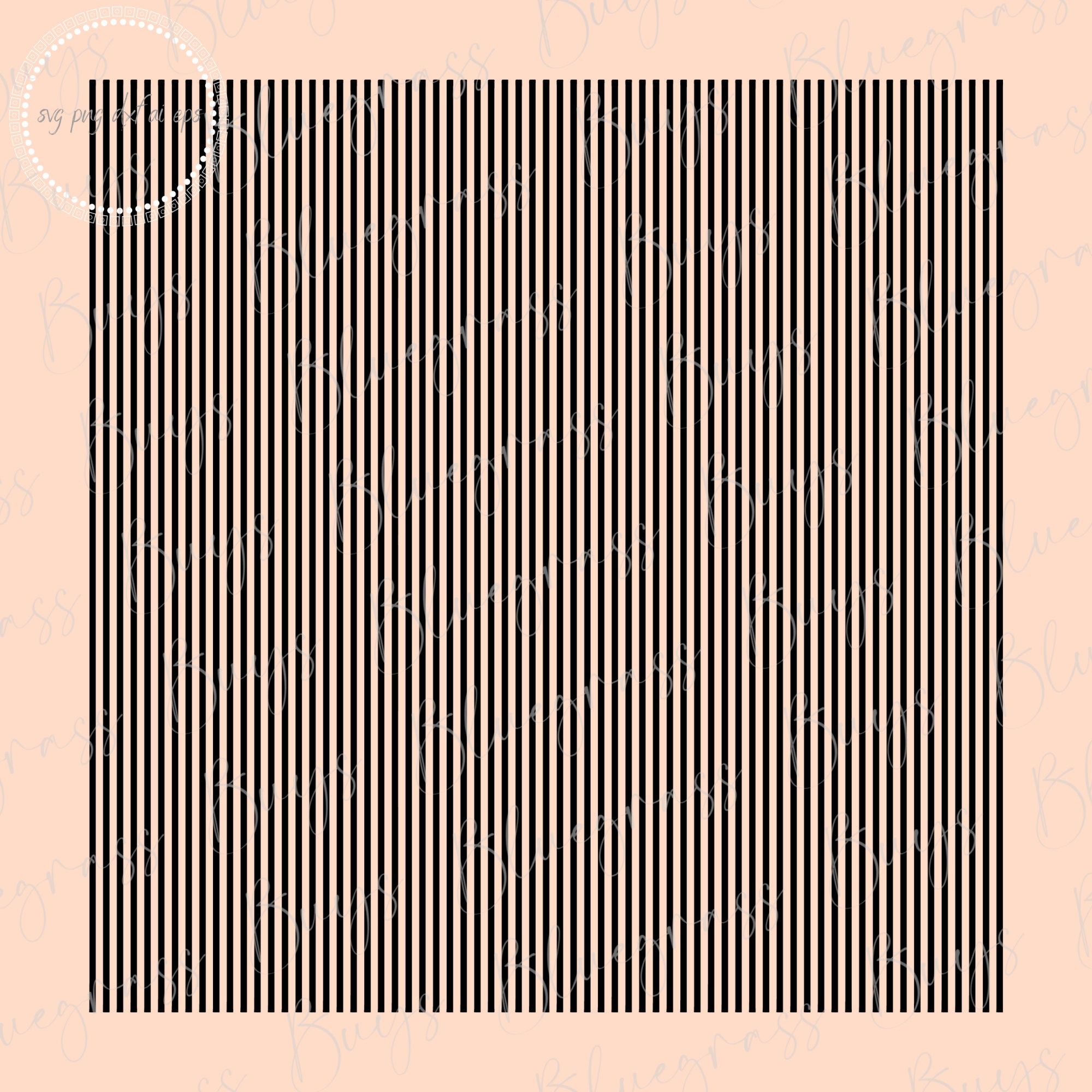 Stripe Pattern SVG, Seamless Pattern Png, Line Print Cut File, Digital ...