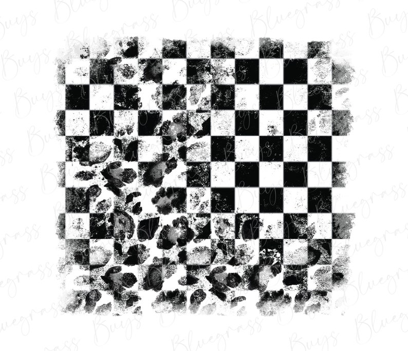 Leopard Checkered Flag Background PNG, Grunge Cheetah Background ...