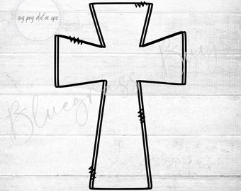 Cross Svg Cut File | Etsy