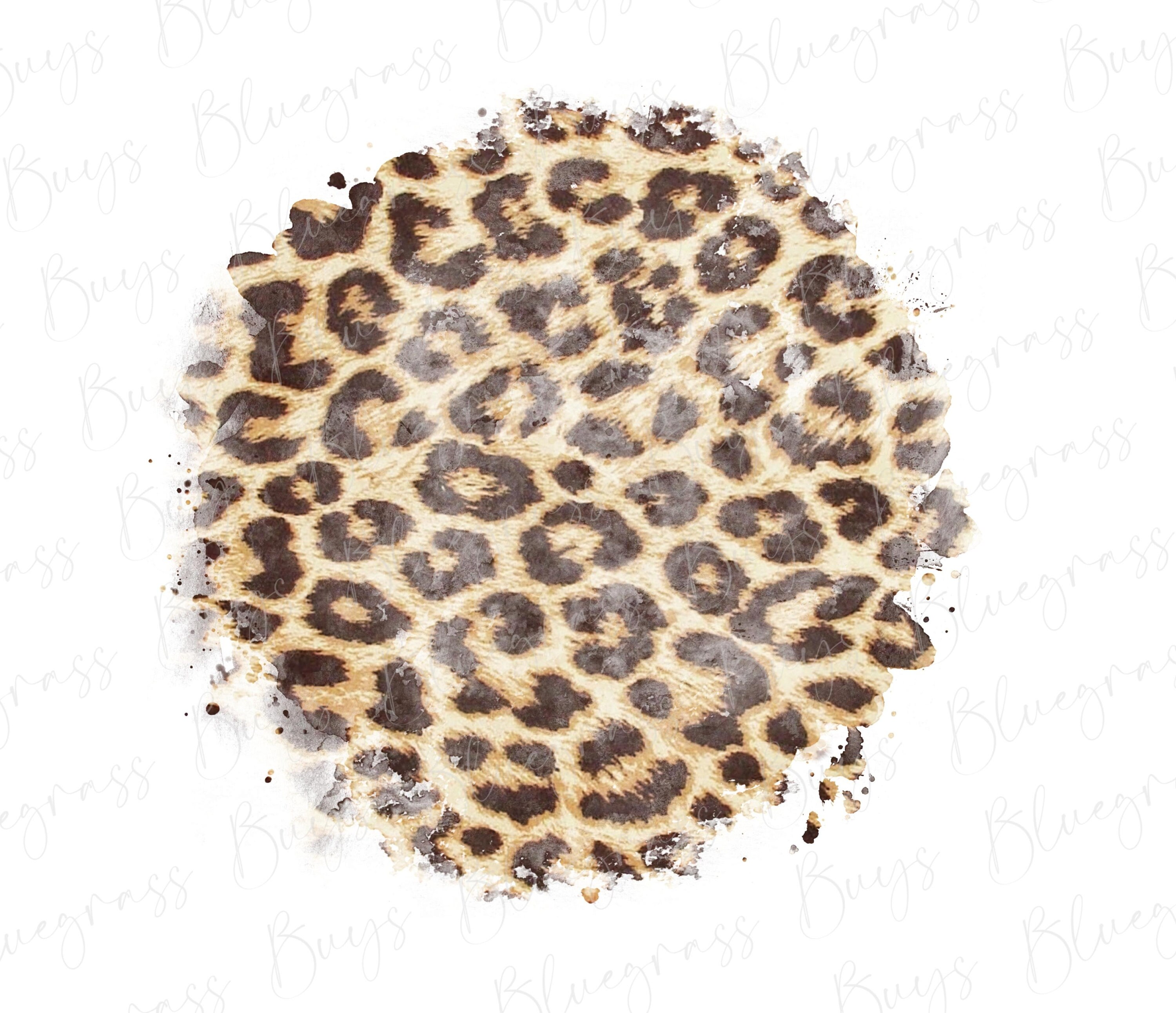 Leopard Print Background PNG Cheetah Print Background PNG - Etsy