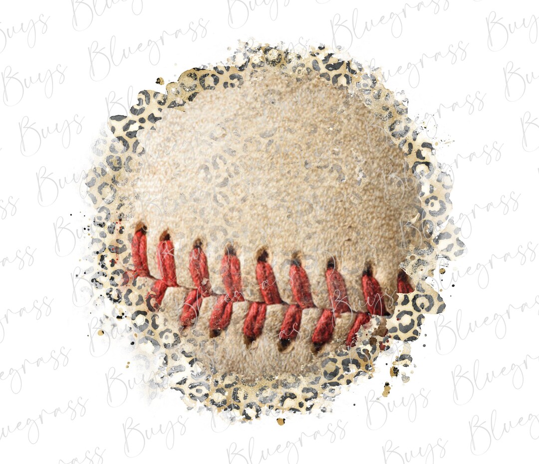 Leopard Baseball Grunge Background PNG, Distressed Baseball Backsplash ...
