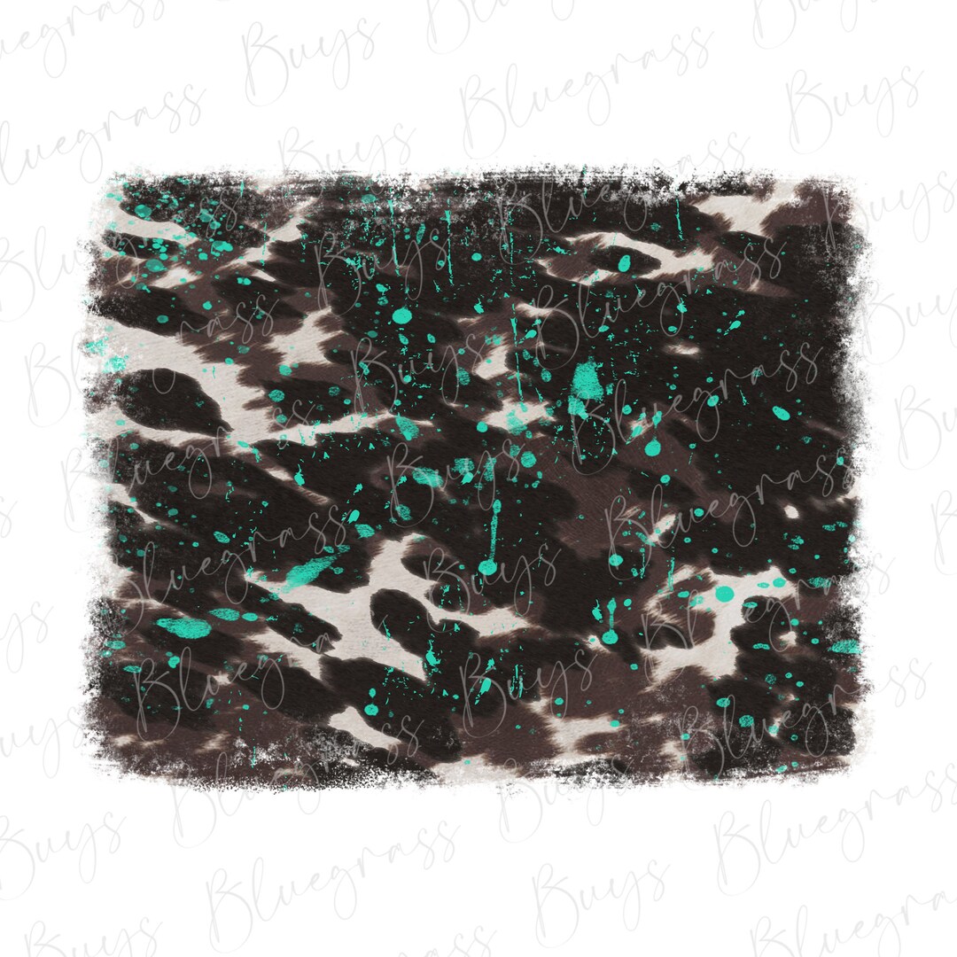 Cowhide Background PNG, Western Background Sublimation - Etsy