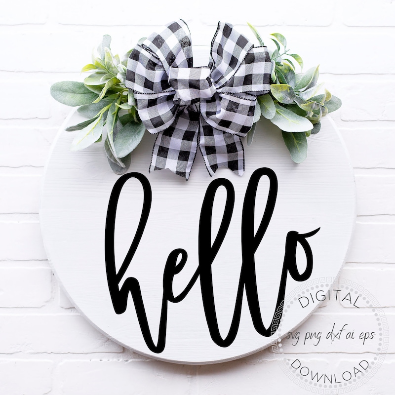 Hello Kittys Sign - Etsy
