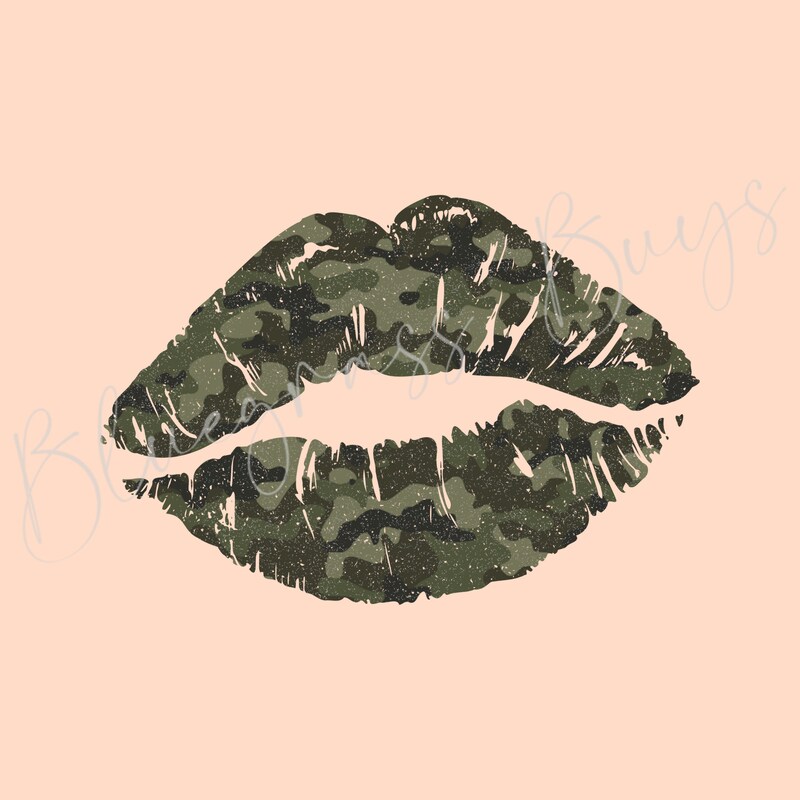 Distressed Lips Svg - Etsy