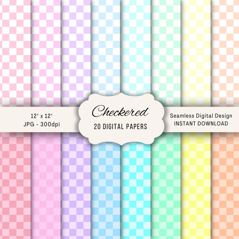 Muted Pastels - Etsy