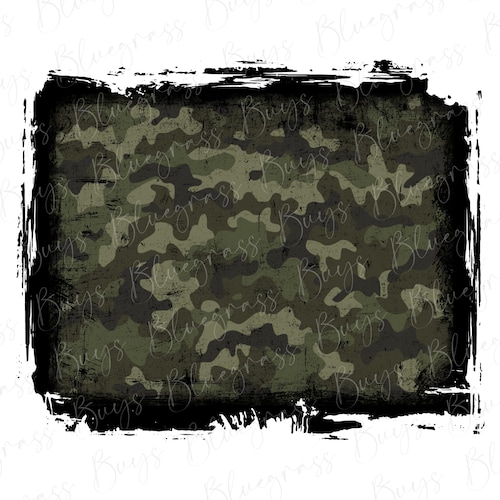 Grunge Camo Background PNG Distressed Camouflage Backsplash - Etsy
