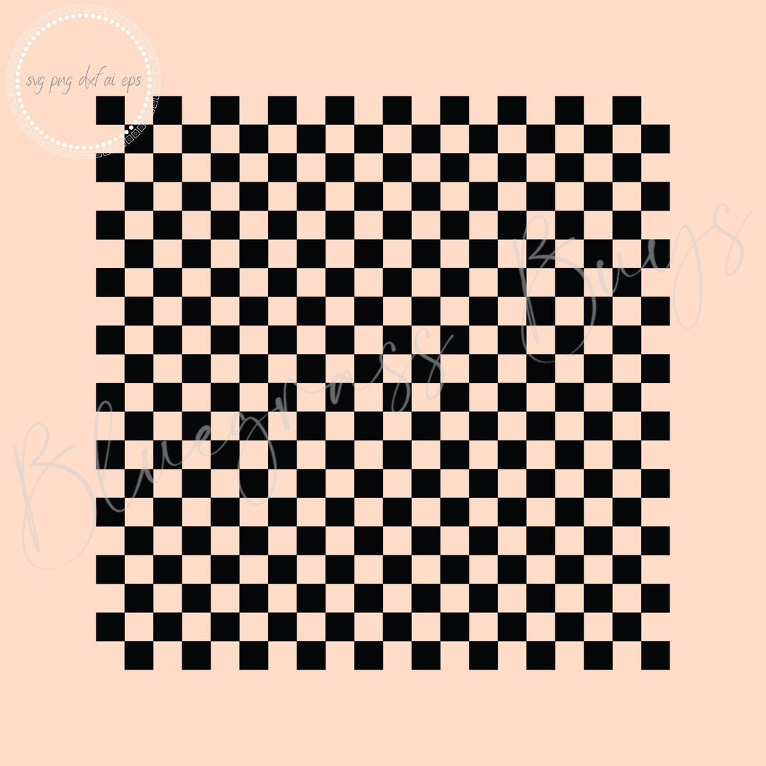 Checkered Pattern SVG, Seamless Checkerboard Png, Checkered Racing ...