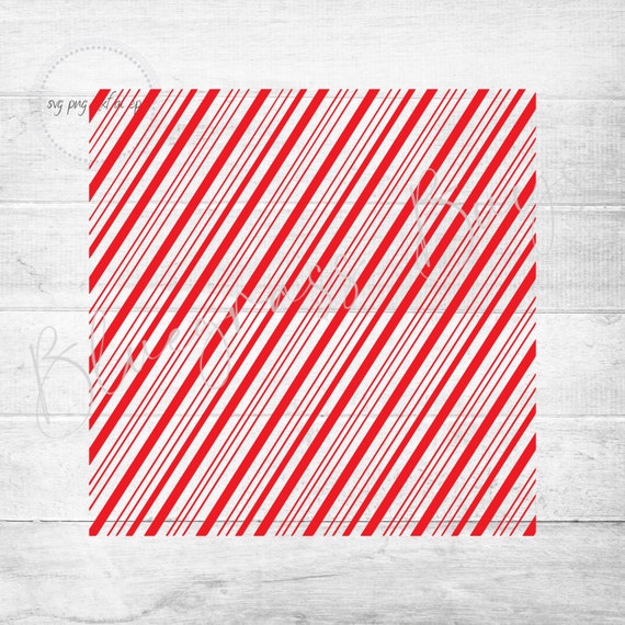 Candy Cane Pattern SVG Christmas Cut File Winter SVG - Etsy Canada