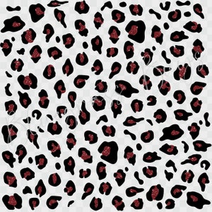 Maroon Leopard Print PNG Overlay, Animal Print Overlay, PNG Sublimation ...