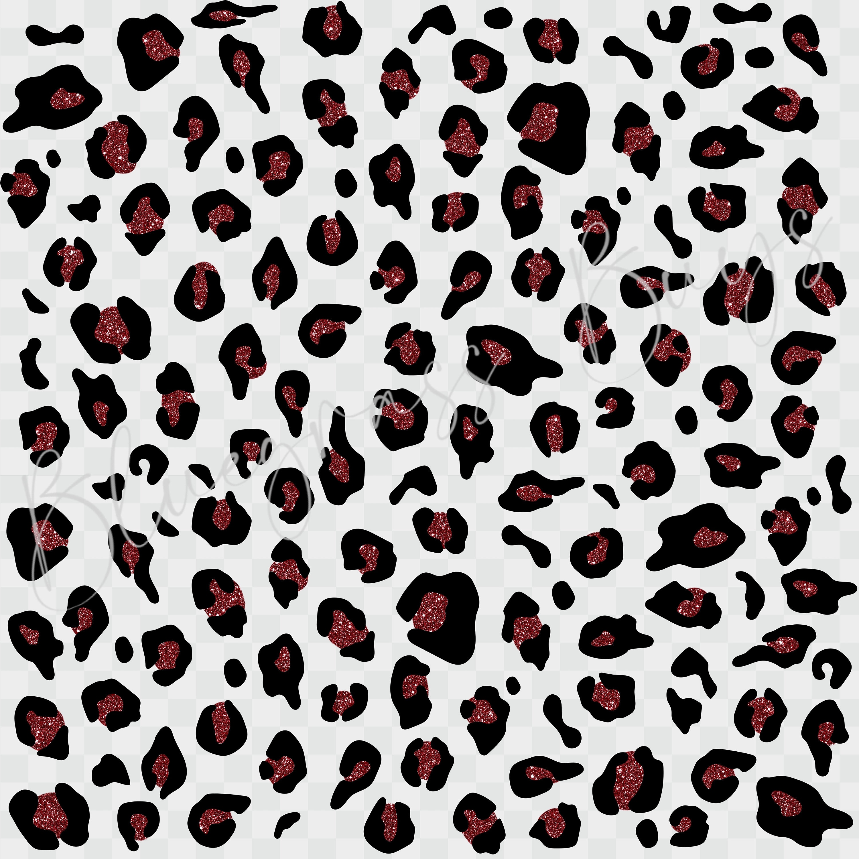 Maroon Leopard Print PNG Overlay Animal Print Overlay PNG - Etsy