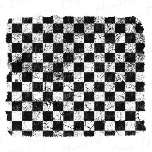 Background Checkered Flag Distressed Checkered Flag Grunge - Etsy