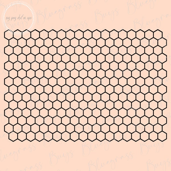 Honeycomb Pattern Svg - Etsy