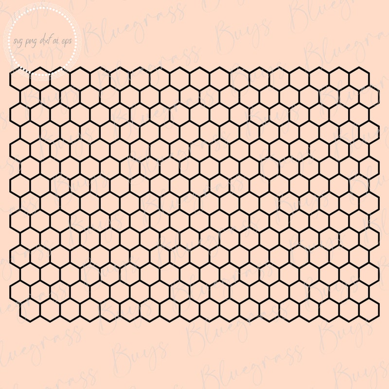 Honeycomb Pattern Svg - Etsy