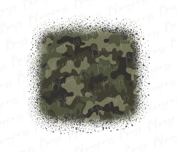 Grunge Camo Background Sublimation Distressed Camouflage Background PNG ...