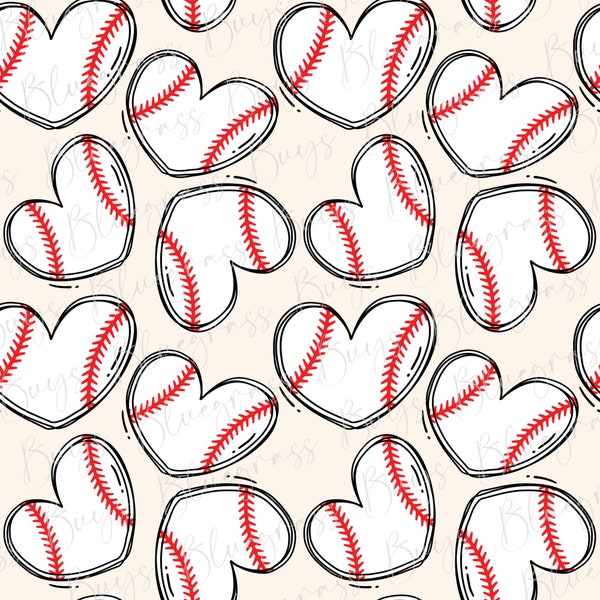 Baseball Pattern - Etsy
