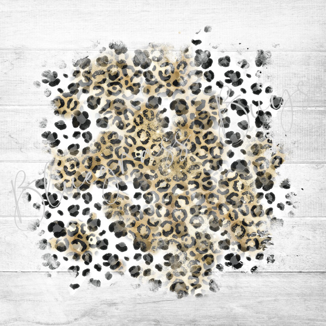 Leopard Background PNG Grunge Cheetah Backsplash | Etsy