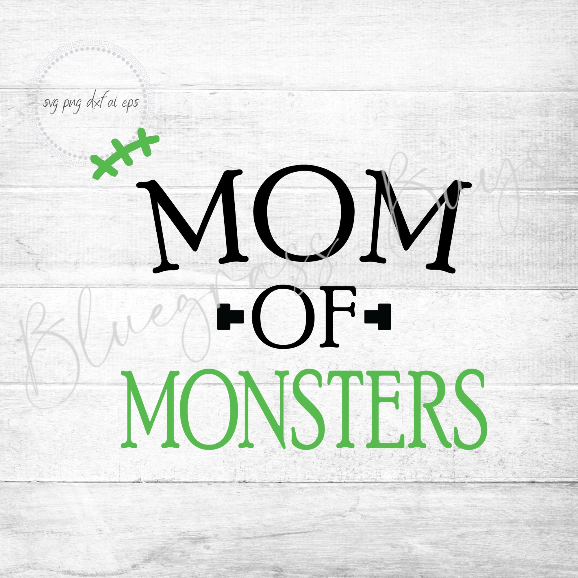 Mom of Monsters SVG Momster SVG Halloween Clipart | Etsy