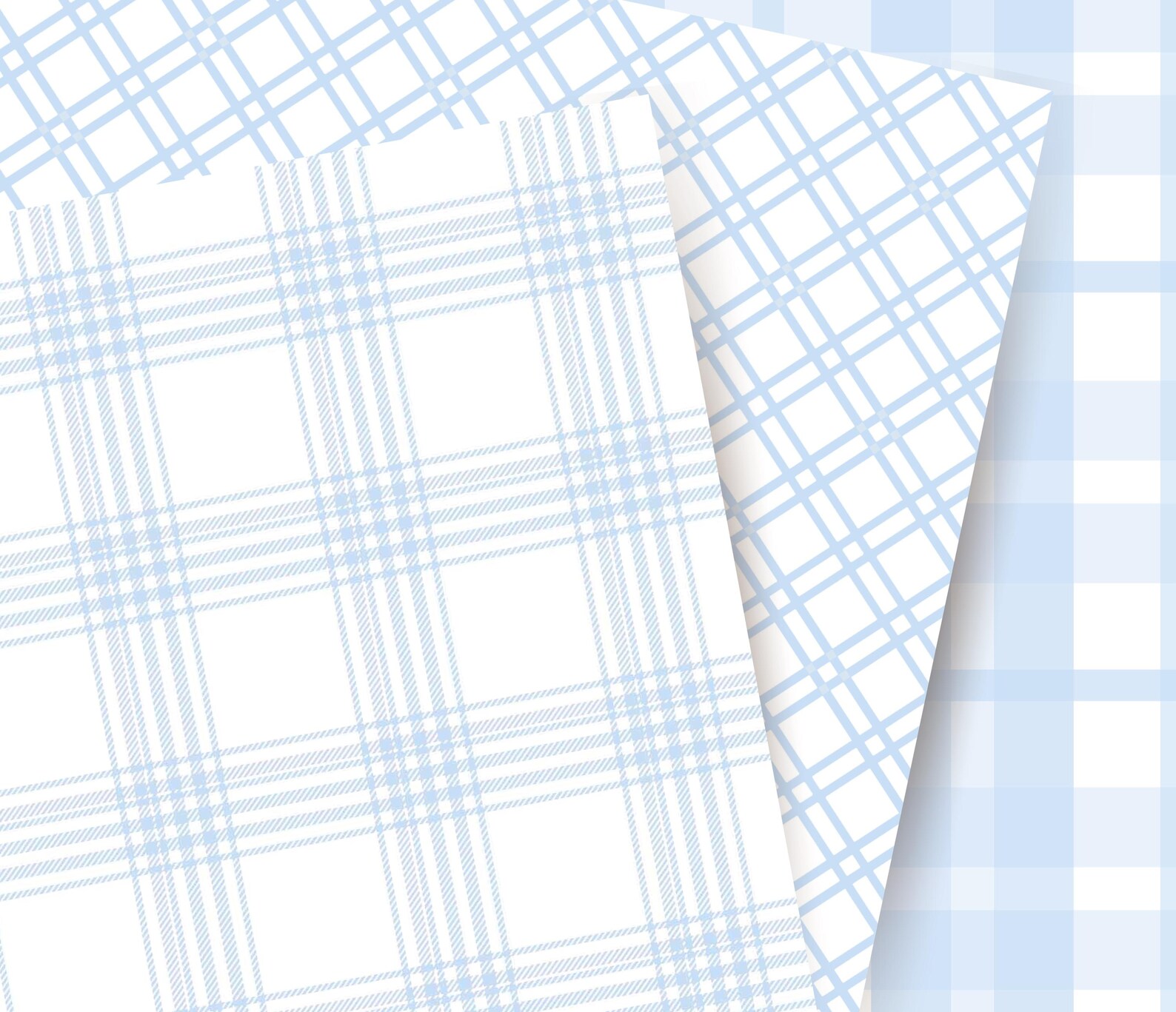 Blue Plaid Seamless Pattern, Light Blue Digital Paper, Gingham Plaid ...